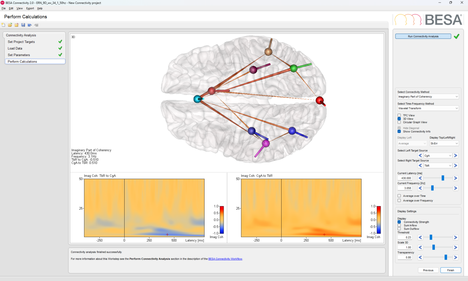BESA® | Brain Electrical Source Analysis: BESA Connectivity > Overview